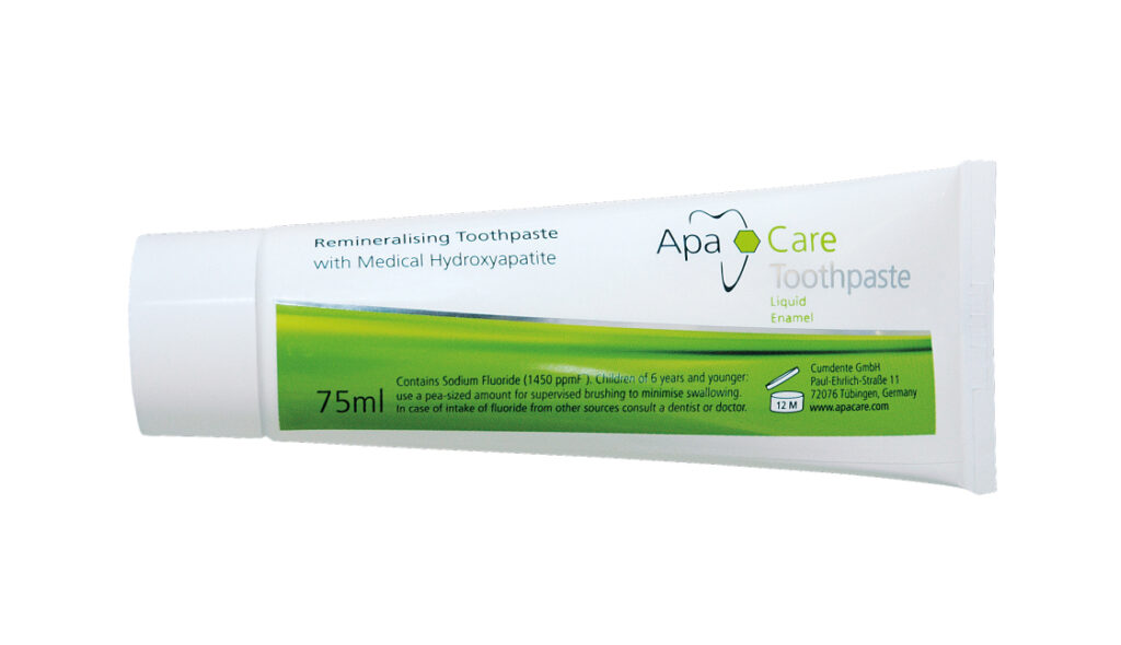 ApaCare® Toothpaste with Fluoride 75 ml | Kiyomi